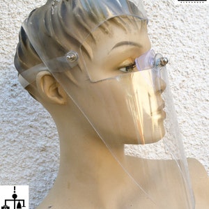 Hi Tek Alexander Handmade Futuristic Mask: Sci-fi Costume Headwear ...