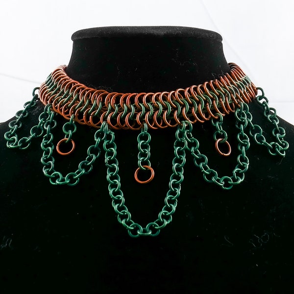 Chainmail Necklace - Etsy
