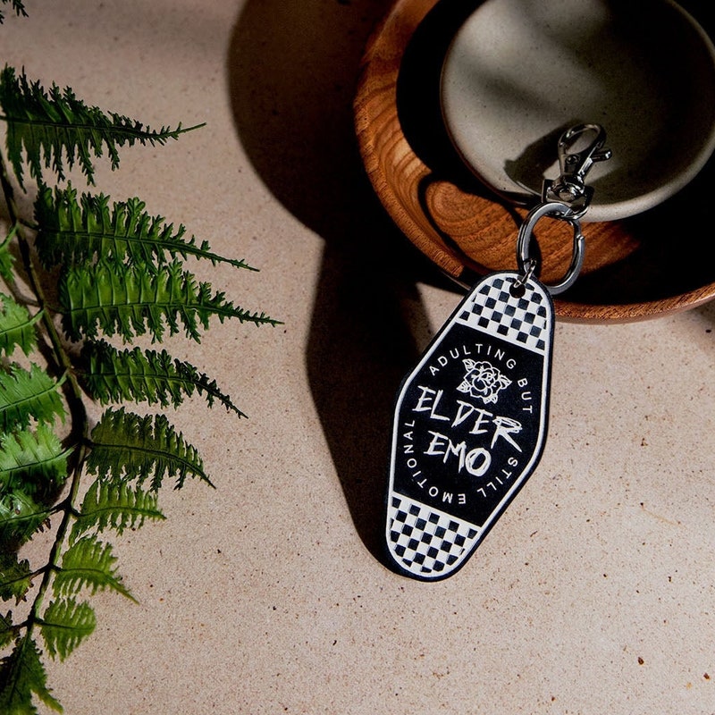 Emo Keychain - Etsy