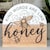 Let It Bee Wood Sign | Bee Sign | Honeycomb | 3D Sign | Engraved Laser ...