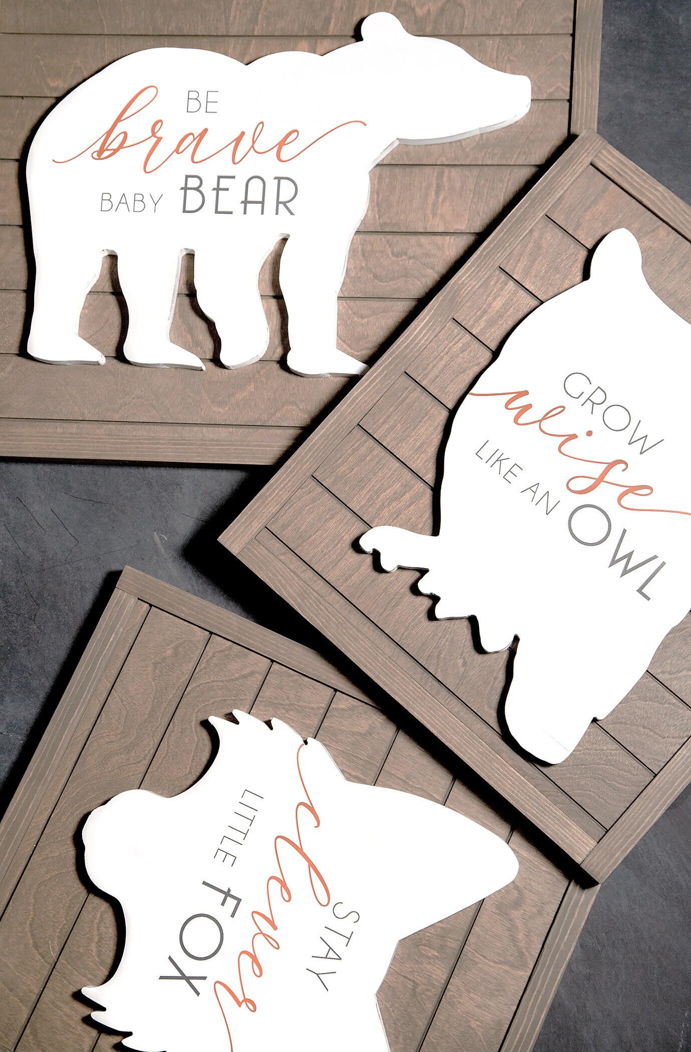 Woodland Nursery Bear Sign Be Brave Baby Bear Sign | Etsy