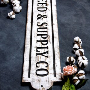 Feed Wood Sign | Feed & Supply | Kitchen Decor | Dining | Farmhouse ...