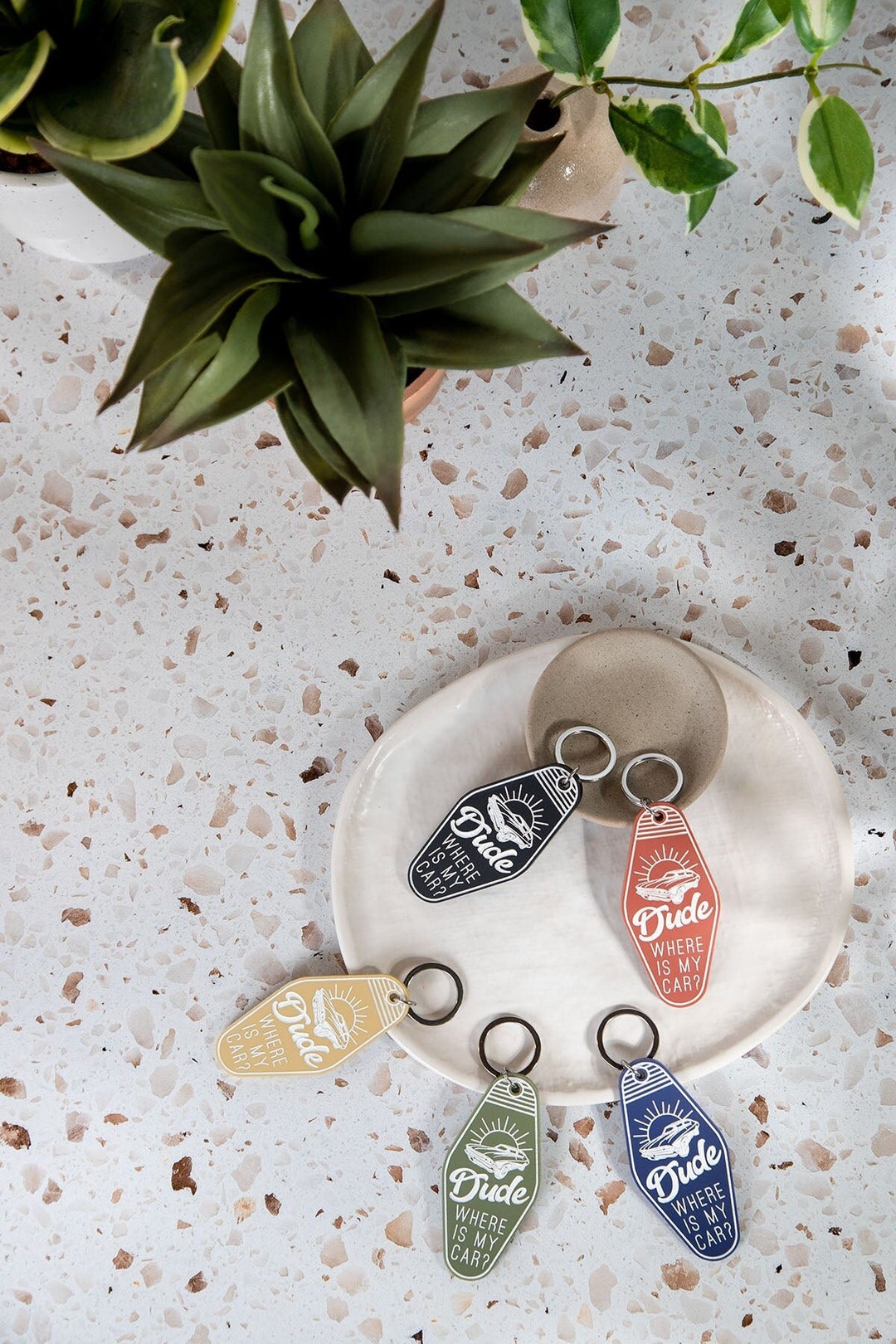 Dude, Where is My Car Acrylic Retro Keychain | Engraved Keychain | Lost ...