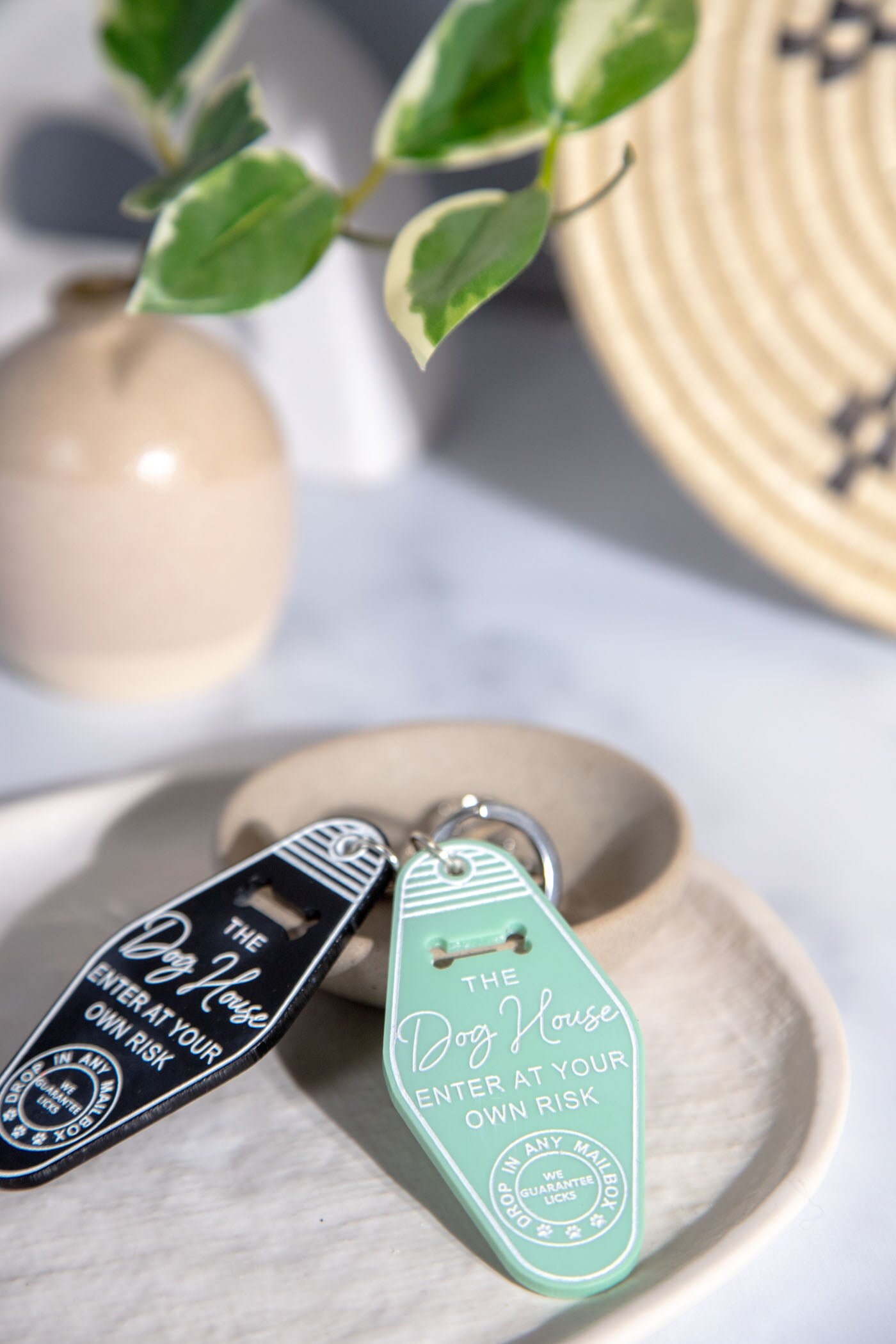 The Dog House Acrylic Retro Keychain | Engraved Keychain | Dog Lover ...