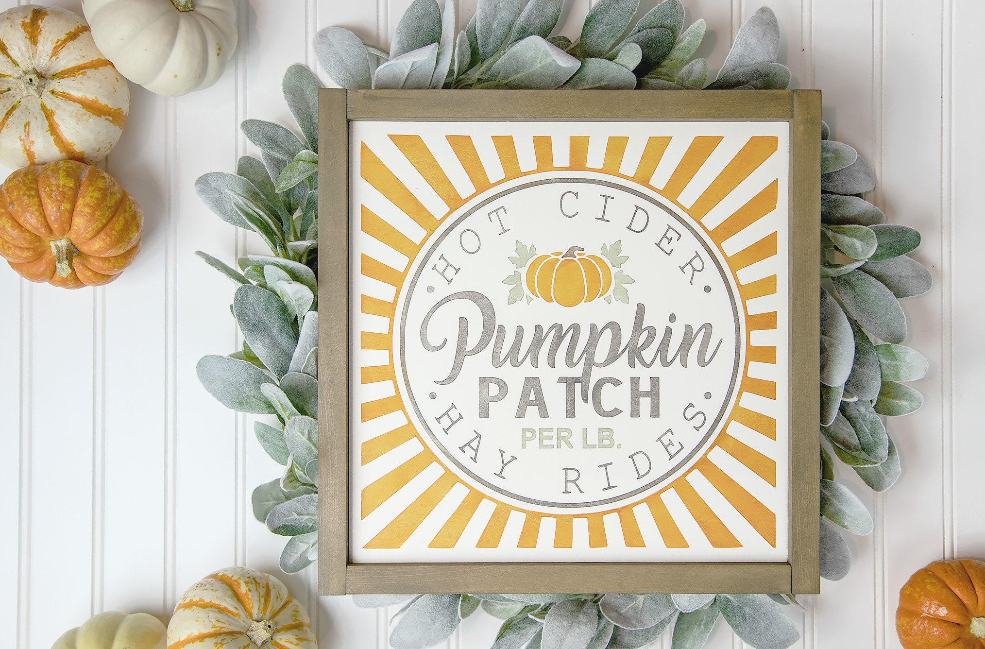 Pumpkin Patch Wood Sign Seasonal Decor Fall Wood Sign | Etsy
