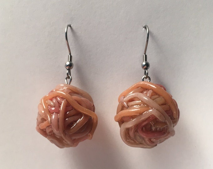 Writhing Ball of Worms Now With Realistic Slime Coat Varnished Polymer ...