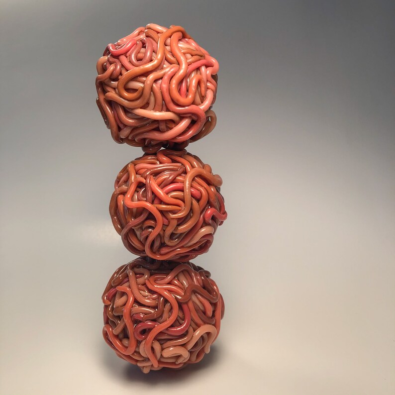 Writhing Ball of Worms Now With Realistic Slime Coat - Etsy