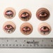 Ugly Crying Blue Eye Pin Customizable Runny Mascara Eyeball - Etsy