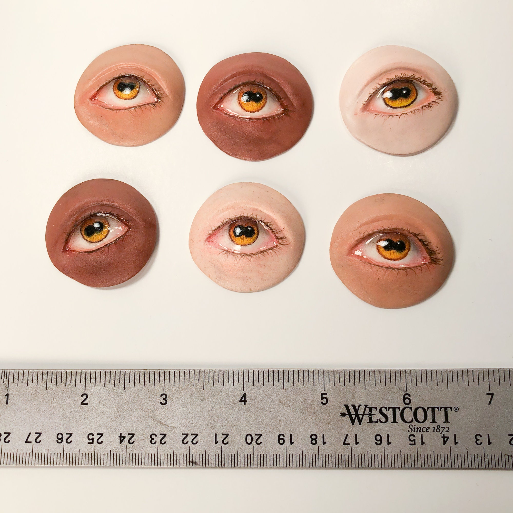 Goat Eye Pin Horizontal Pupil Customizable Eyeball Badge | Etsy