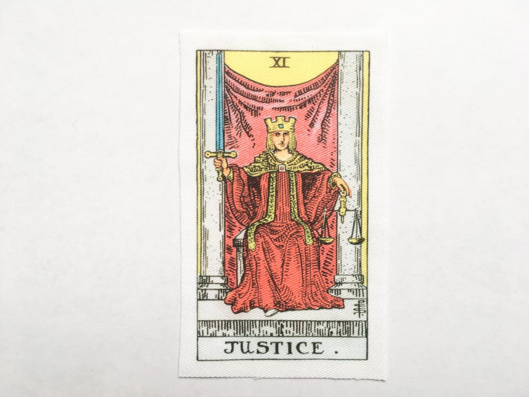 CLOSEOUT: Justice - La Justicia - La Justice - Rider-waite Tarot Card ...