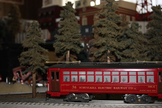 Items similar to Model Railroad O Gauge O Scale Frazier Fir Evergreen ...