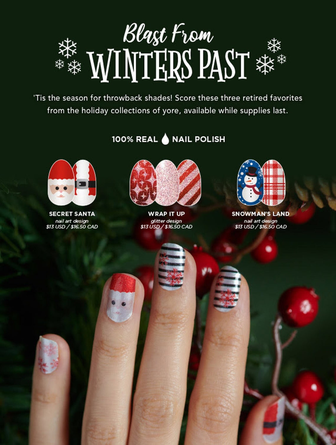 Color Street - Blast From Winters Past Collection - Etsy