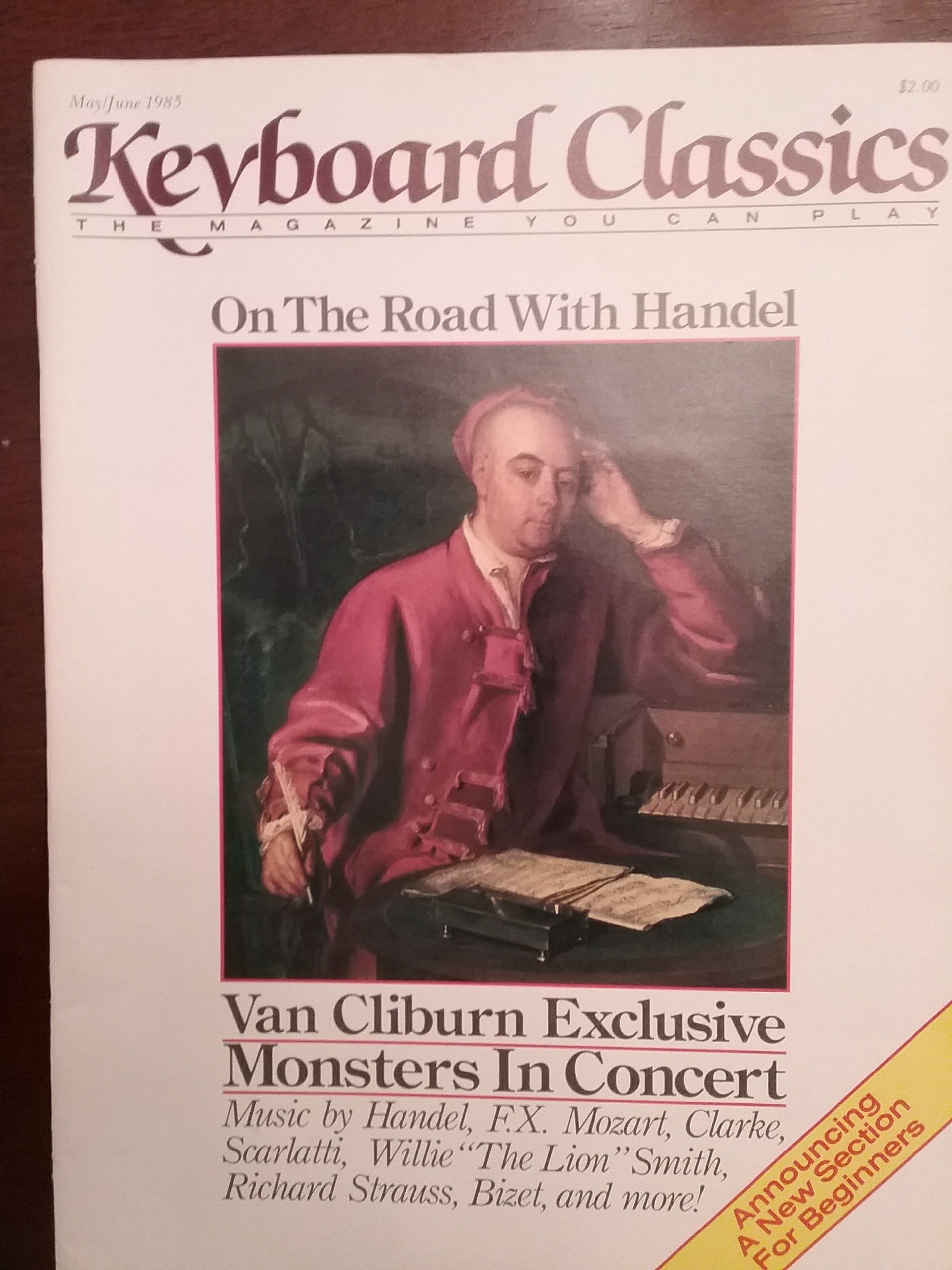 Keyboard Classics Magazine 1985-3 Issues - Etsy
