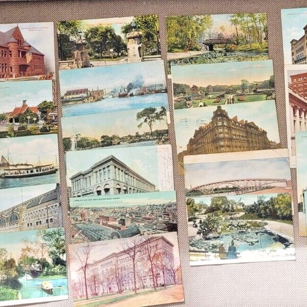 Chicago Postcard - Etsy