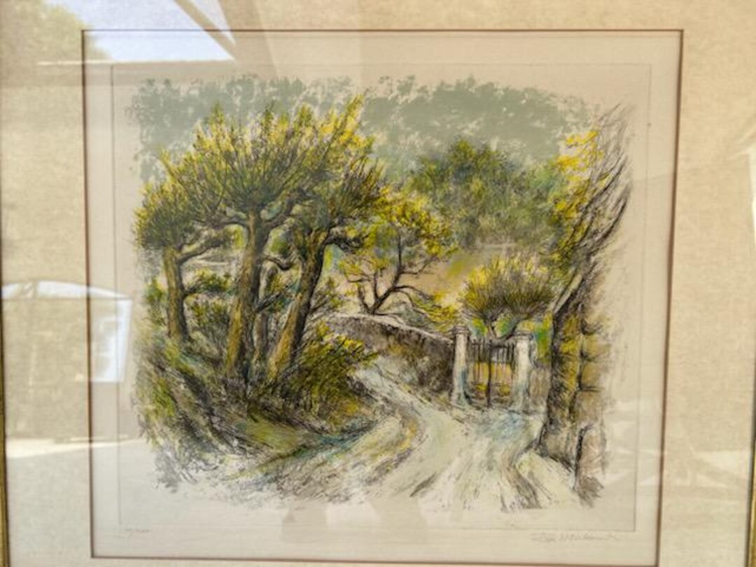 Ira Moskowitz Mexico Scene Signed Numbered Print #20/200 - Etsy