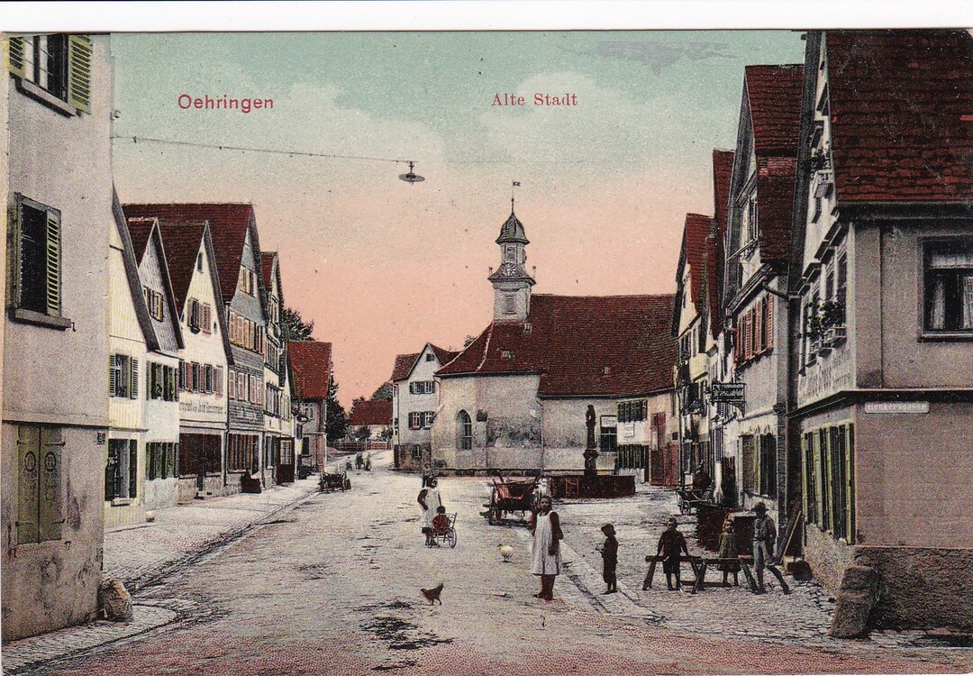 Oehringen, Germany, Early 1900's Picture Post Cards, Lot of 14 - Etsy