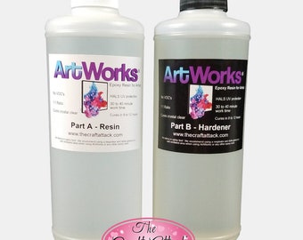 Liquid Diamonds Epoxy Resin 24 Oz. FREE SHIPPING - Etsy