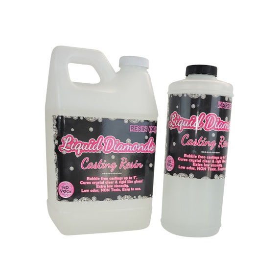 Liquid Diamonds Epoxy Resin 96 Oz. FREE Domestic Shipping - Etsy