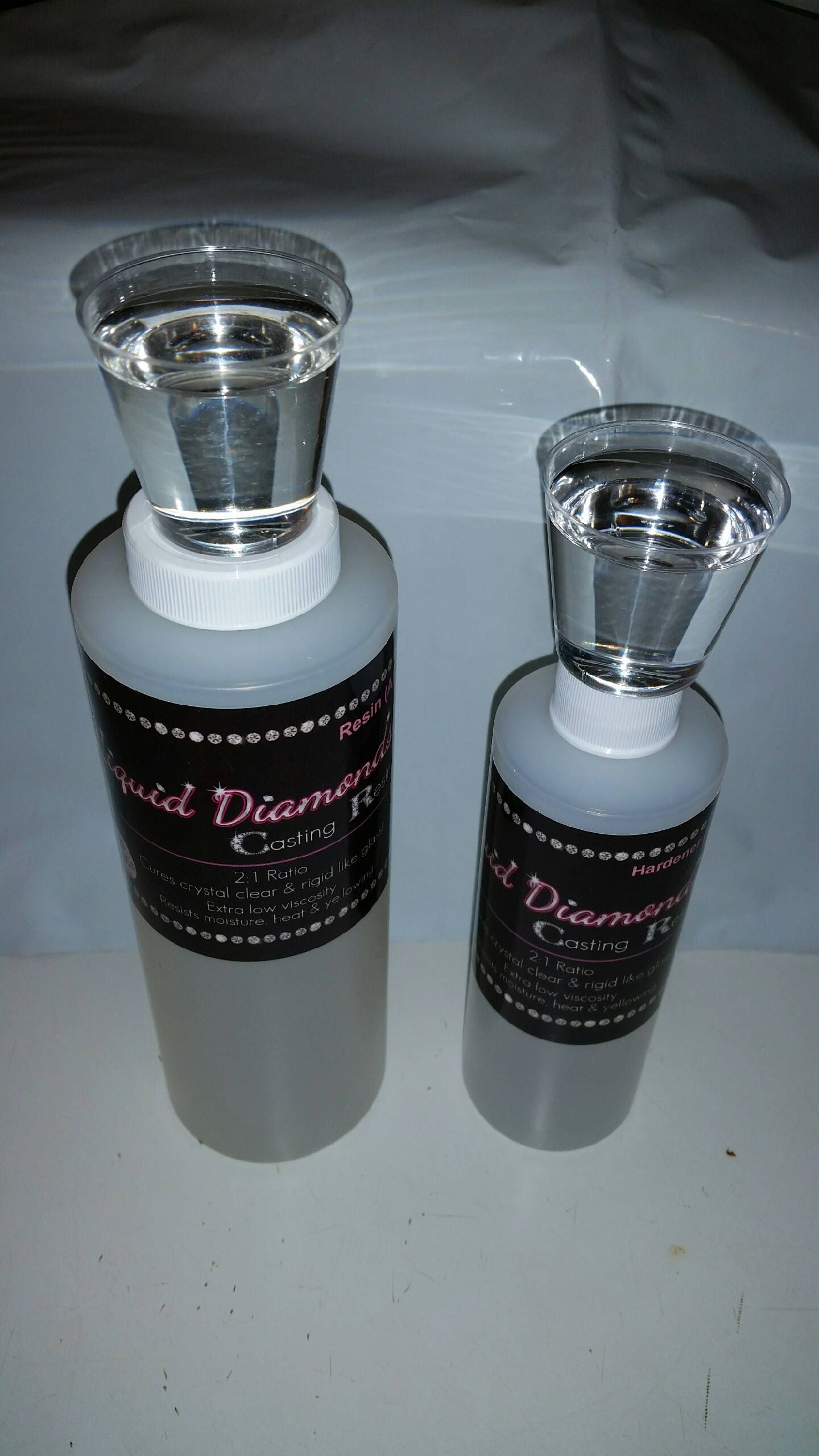 Liquid Diamonds Epoxy Resin 24 Oz. FREE SHIPPING - Etsy