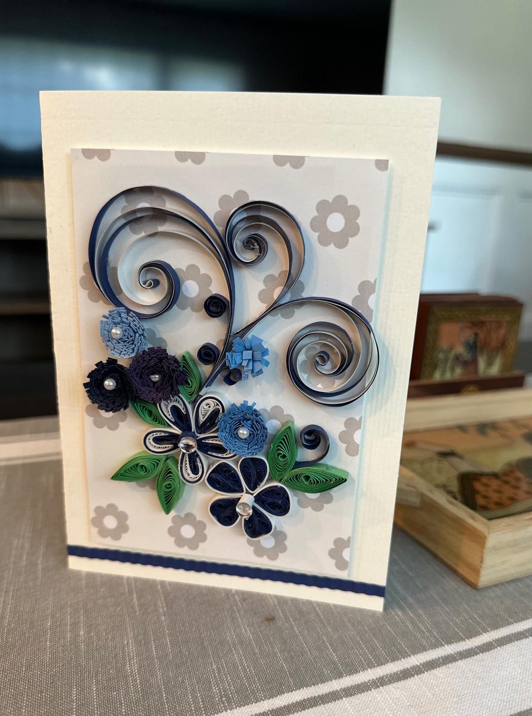 RB-Q0026 Handmade Quilling Cards for All Occasions Including Valentine ...