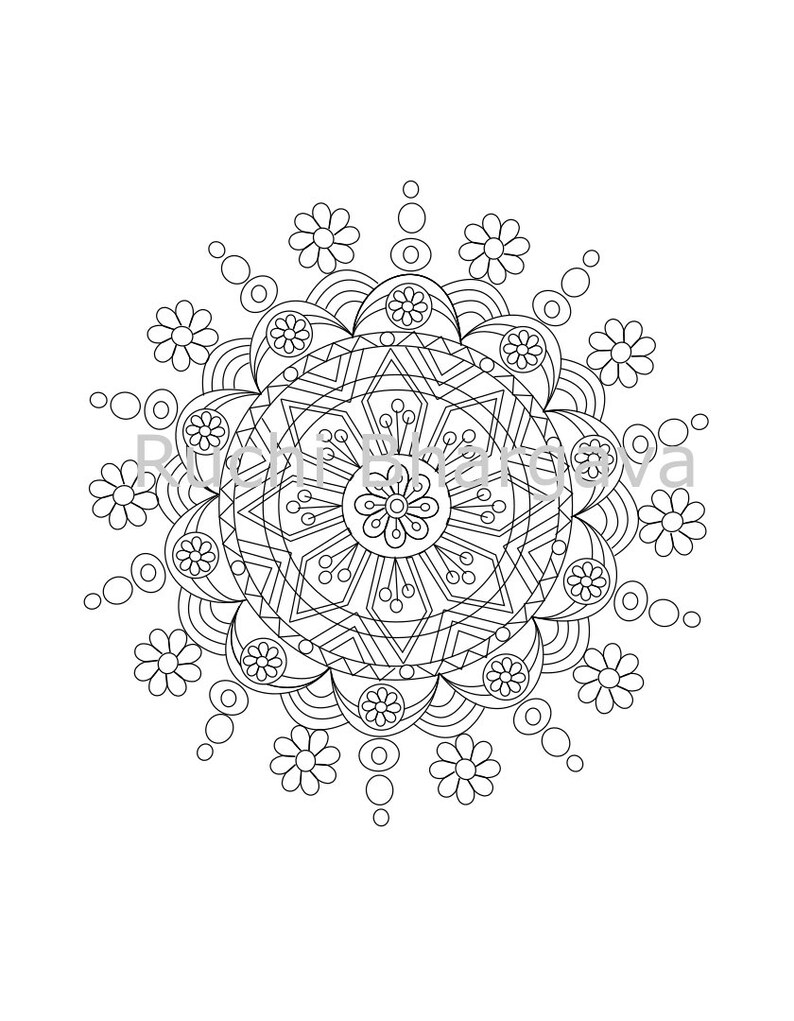 Amazing Mandalas-coloring Book Volume 1 & 2 - More Than 100 Mandalas ...