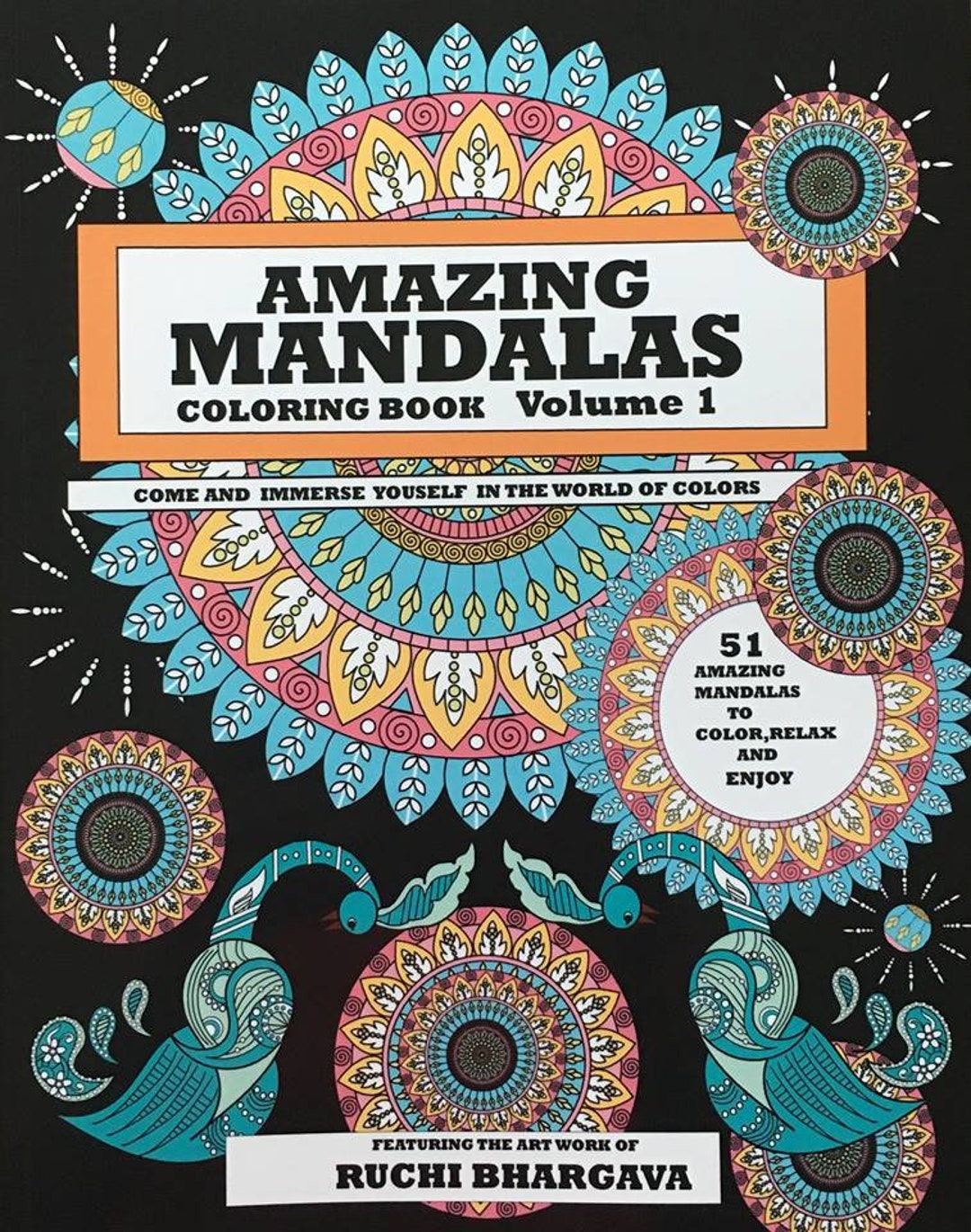 Amazing Mandalas-coloring Book Volume 1 & 2 - More Than 100 Mandalas ...