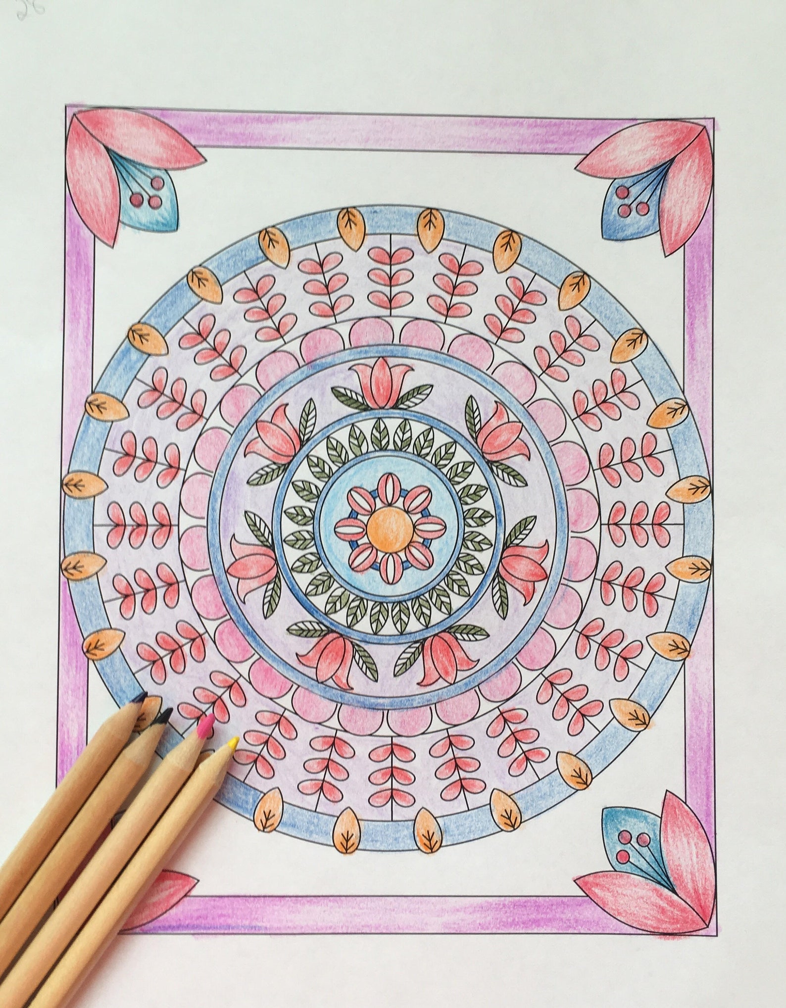 Amazing Mandalas-coloring Book Volume 1 & 2 - More Than 100 Mandalas ...