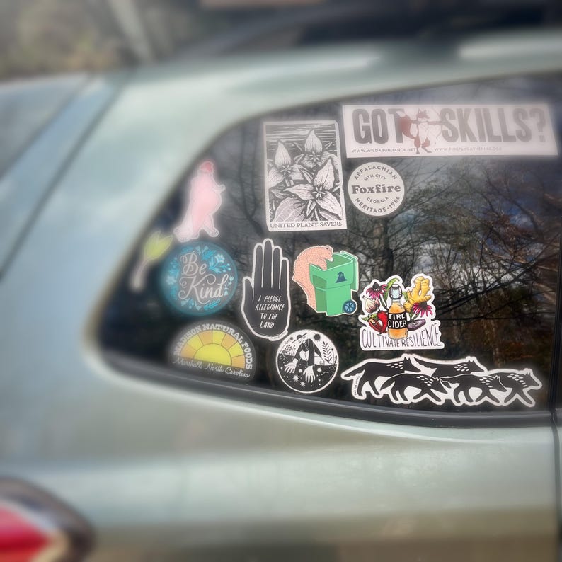 4 Fire Cider Sticker // Bumper Sticker // Vinyl Sticker // Tradition ...