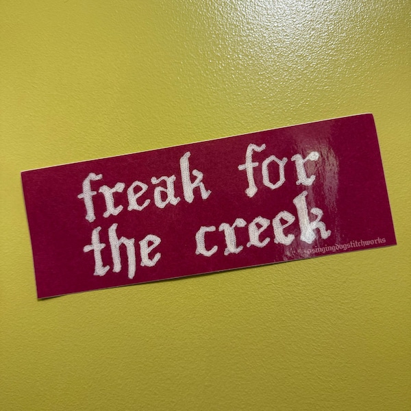 Freak for the Creek - Etsy