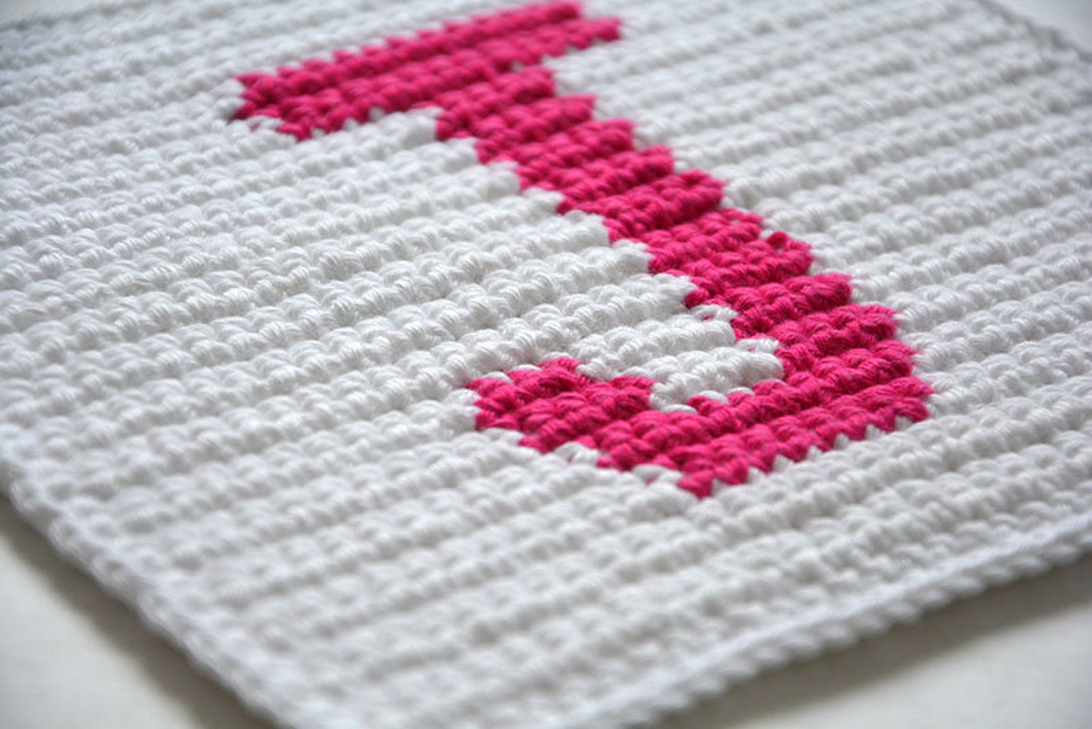 Letter "j" Potholder Crochet Pattern - for Beginners - Etsy