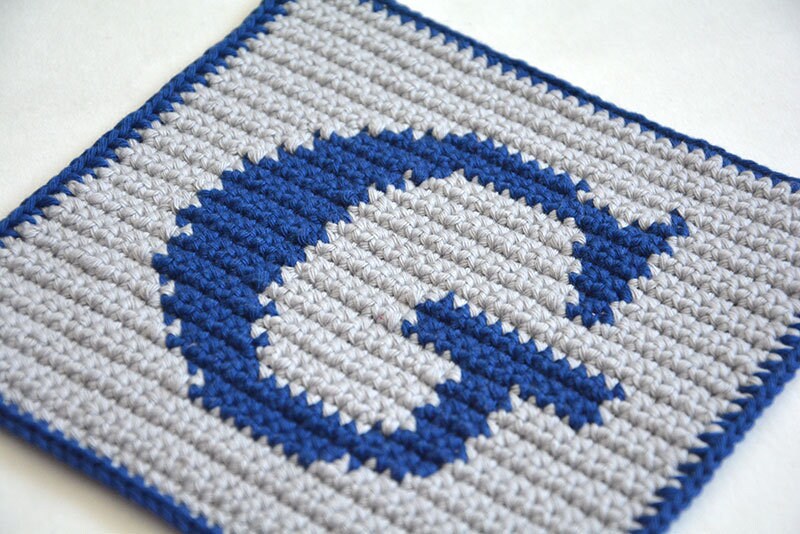 Letter "g" Potholder Crochet Pattern - for Beginners - Etsy