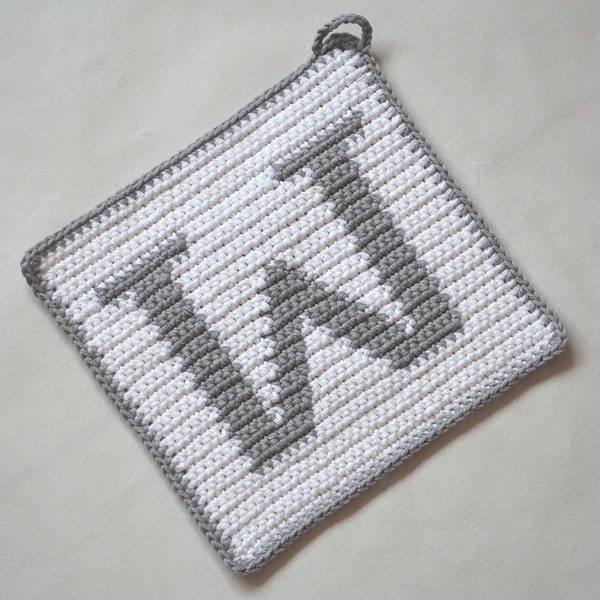 Crochet Letter W Pattern - Etsy