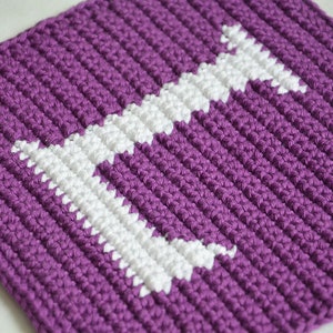 Letter "l" Potholder Crochet Pattern - for Beginners - Etsy