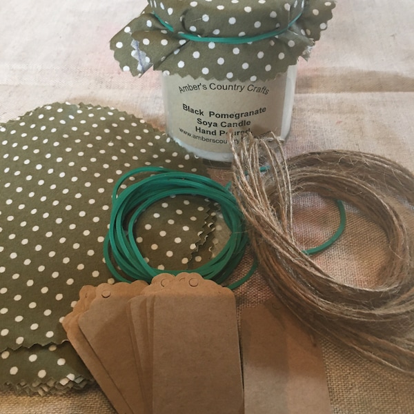 Jam Jar Cover - Etsy