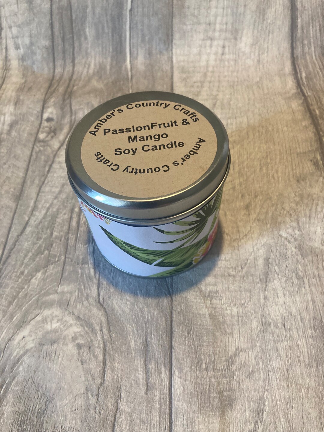 Passion Fruit Mango Soy Tea Lights - Set of 12 - Etsy