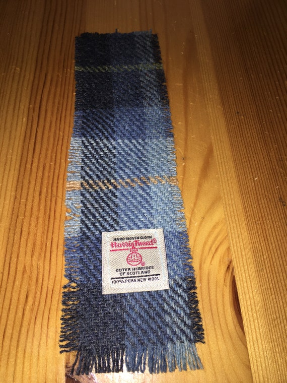 Harris Tweed Book Mark - Etsy UK