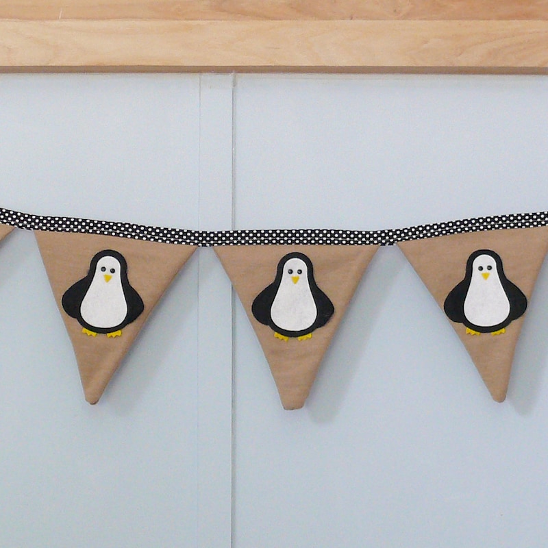 Penguin Banner - Etsy