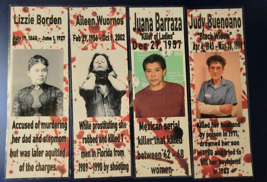 Serial Killer Bookmark MALE - Etsy