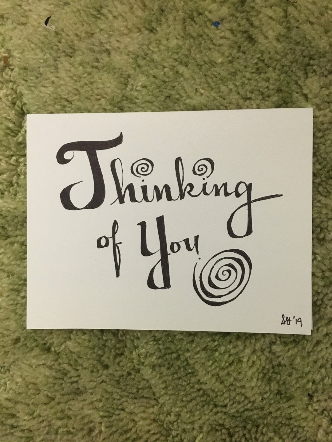 Uniquely Hand Drawn Thank You Notes and Cards for All Occasions - Etsy