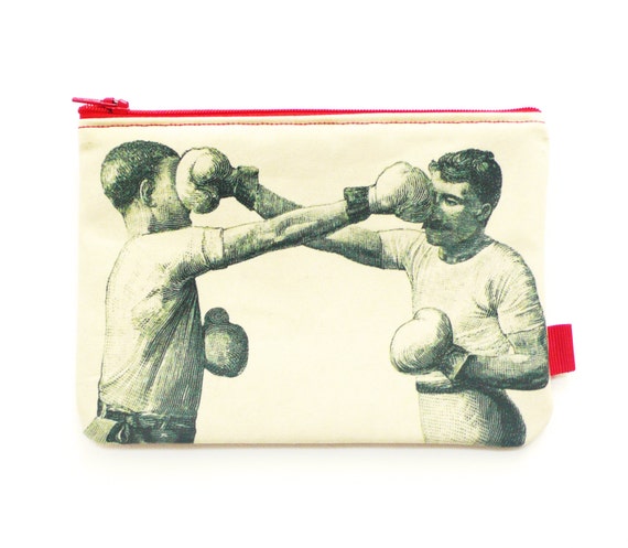 Boxing Pouch. Fabric Purse. Pencil Case. Sewing Kit. Makeup | Etsy