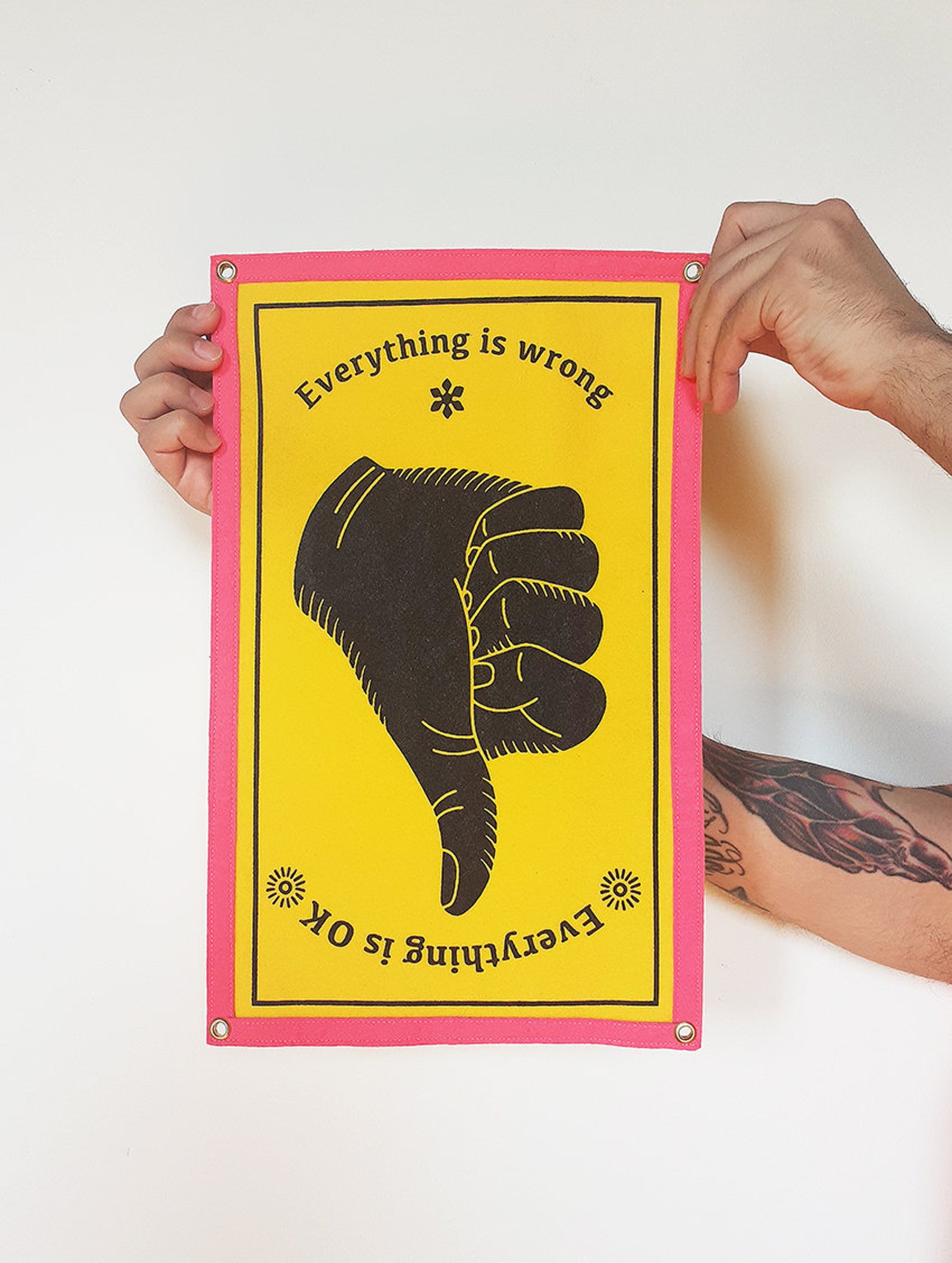 Felt Pennant Flag Banner / Vintage Banner / Wall Decor / Wall Hanging ...