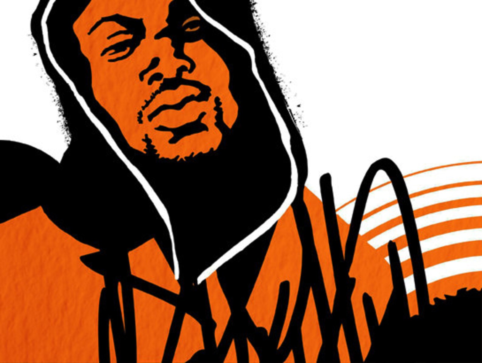 Hip Hop, Art Print, Giclee Print, Wall Art, Hip-hop, Rap, Yellow and ...