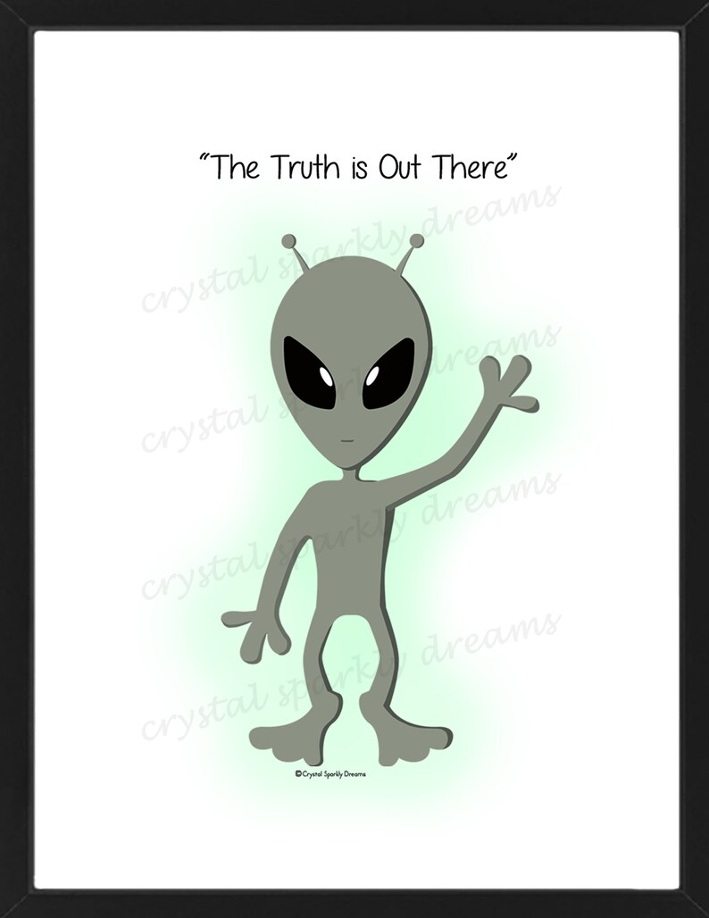 The X Files Print, Wall Art, Framed Art, Framed Prints, Gift Idea, Made ...