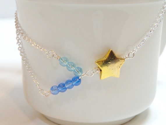 Shooting Star Necklace - Etsy