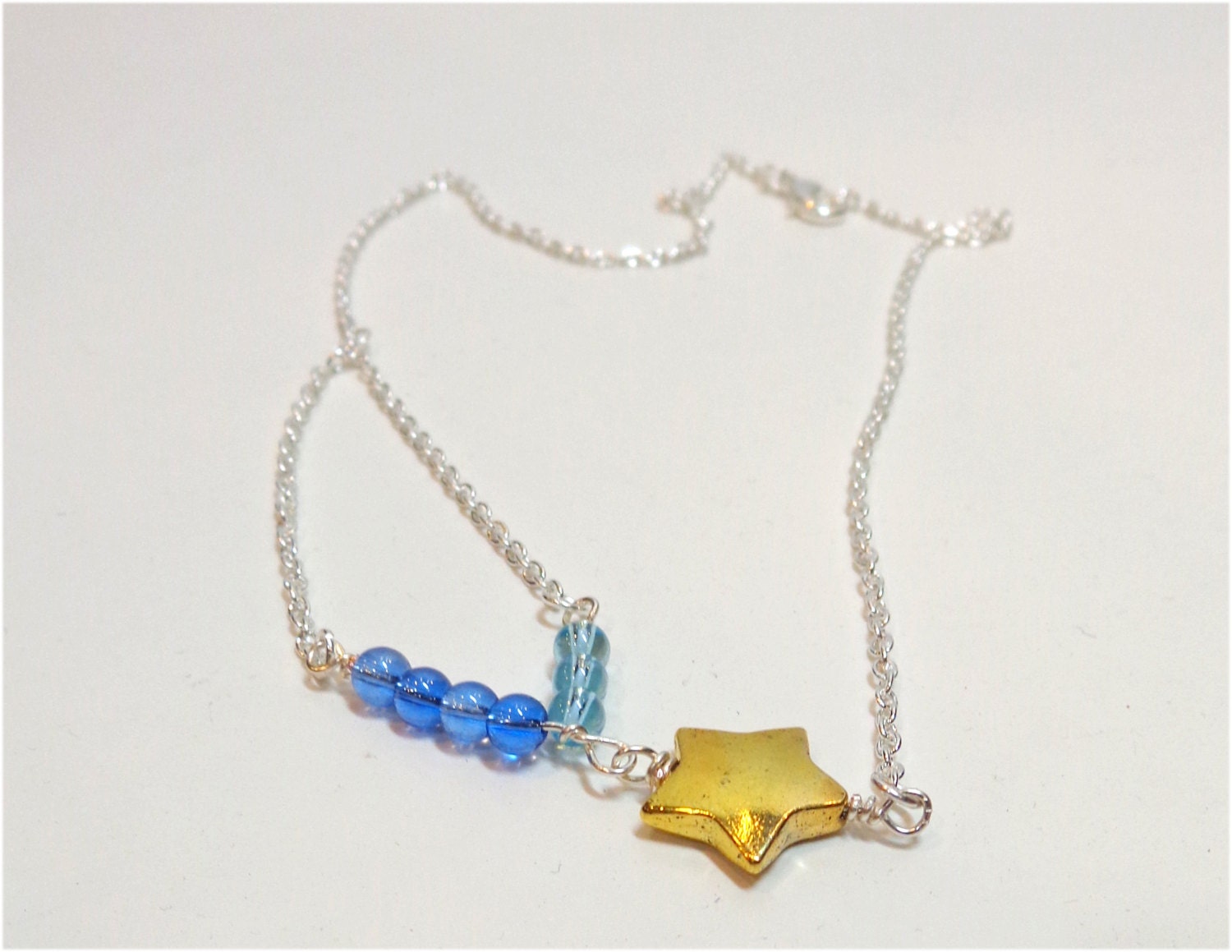 Shooting Star Necklace - Etsy