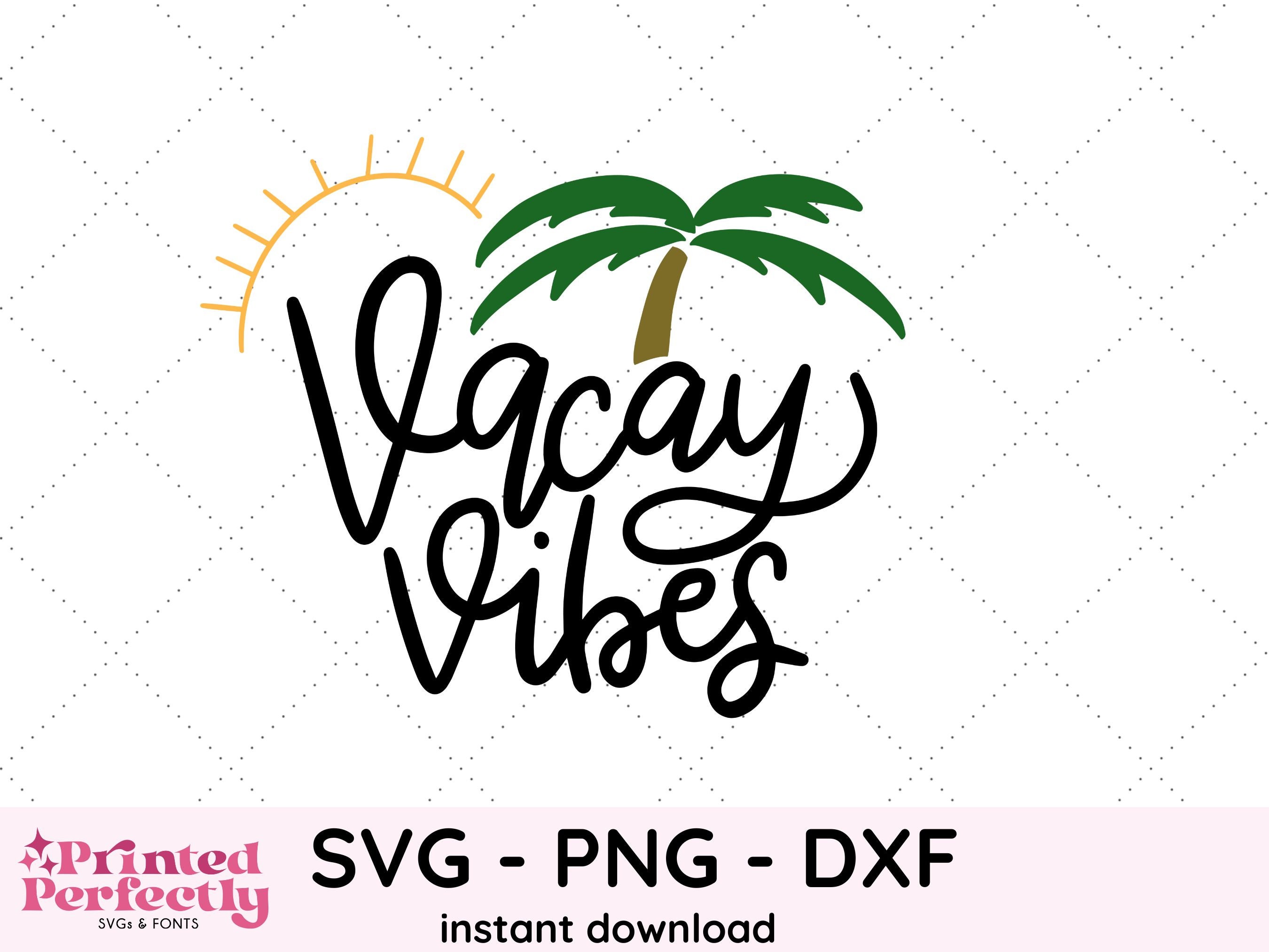 Palm Tree Svg, Vacation Svg, Summer SVG, Summer Vacation SVG, Vacay ...