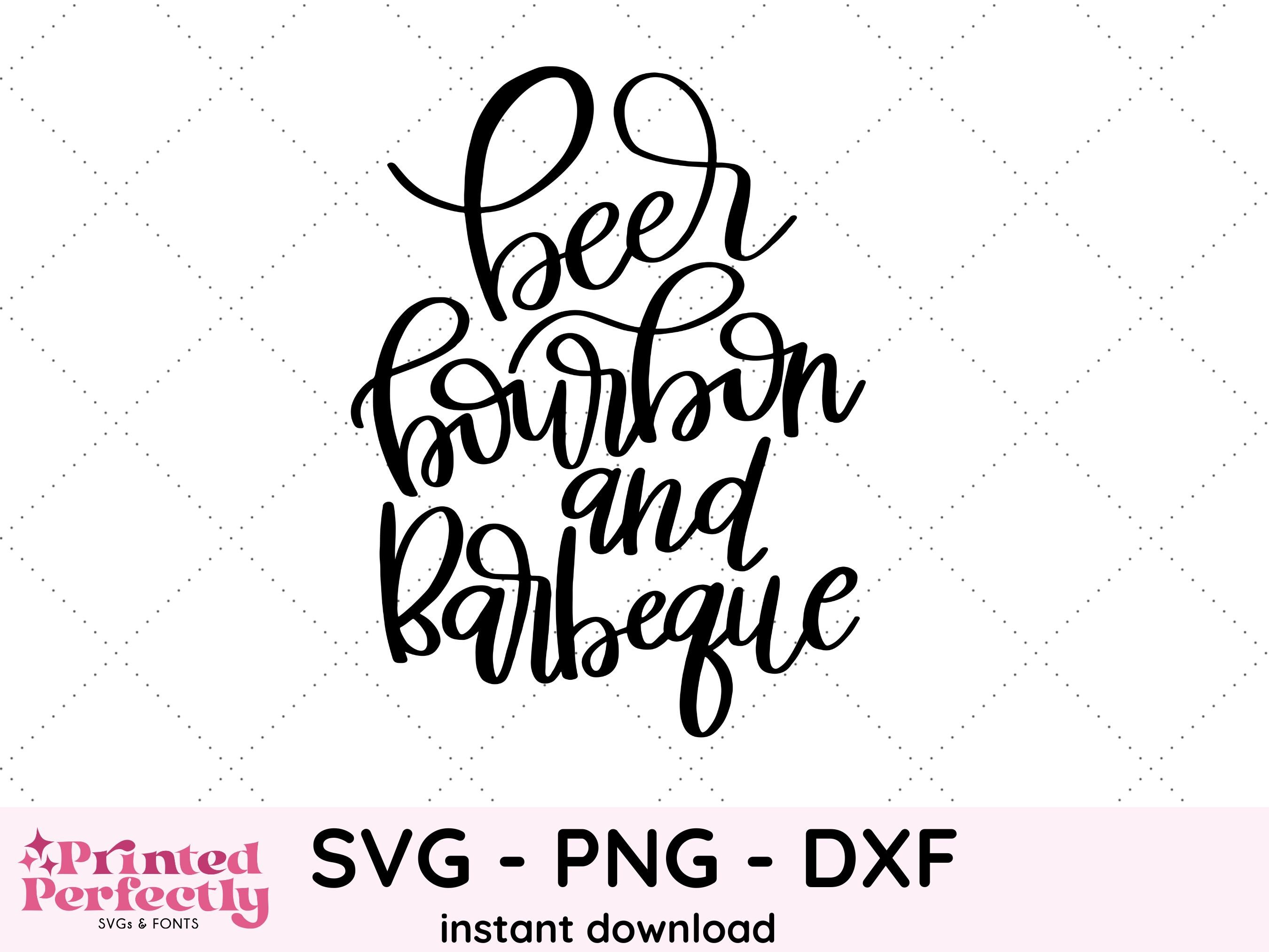 Beer SVG Bourbon Svg BBQ Svg Alcohol Svg Summer Svg - Etsy