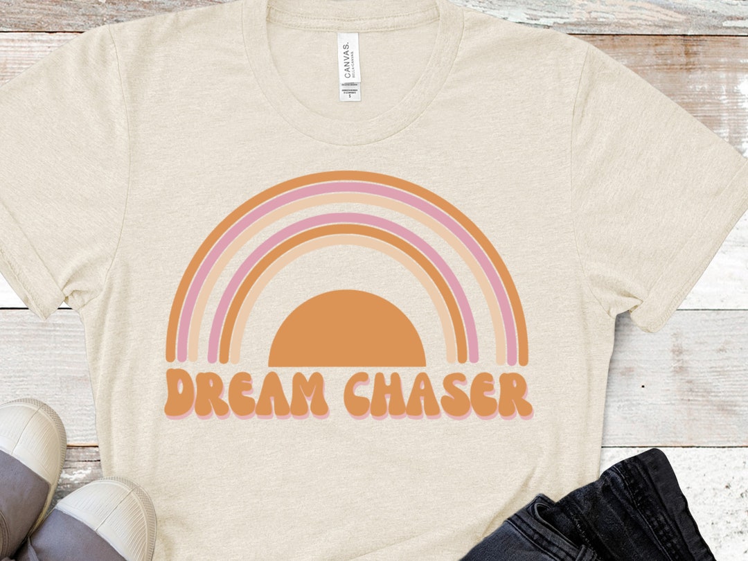 Dream Chaser SVG, Boho Rainbow SVG, Rainbow Print for Sublimation - Etsy