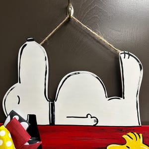 Snoopy Woodstock Door Hanger - Etsy