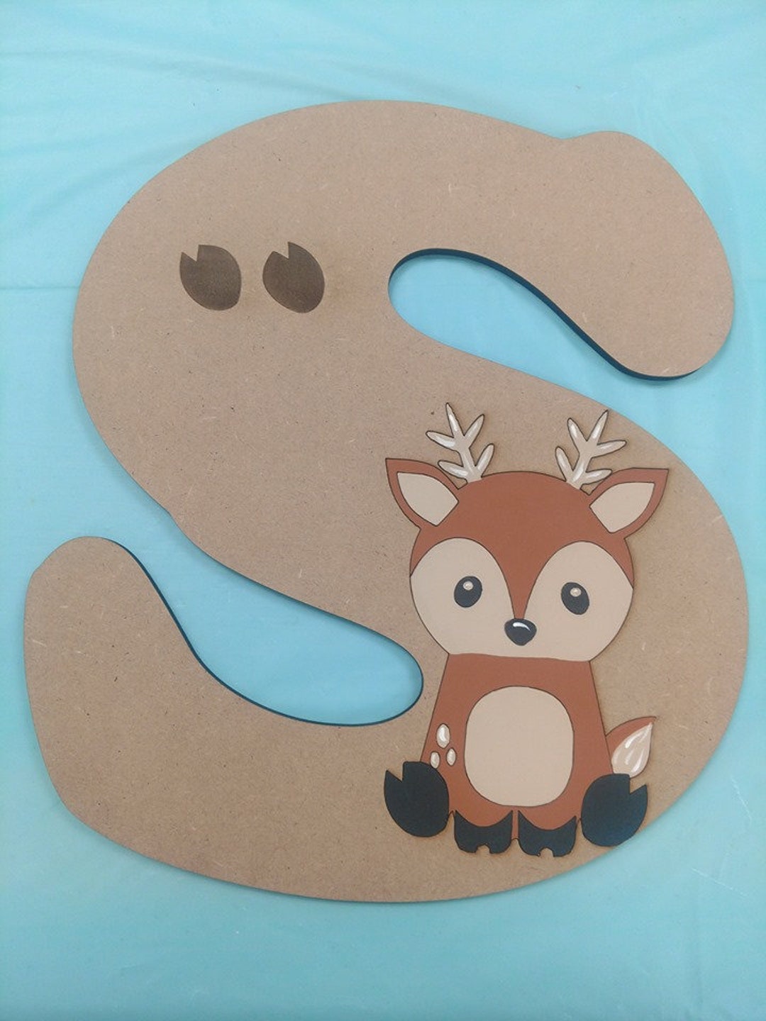 Woodland Animals Letters - Etsy